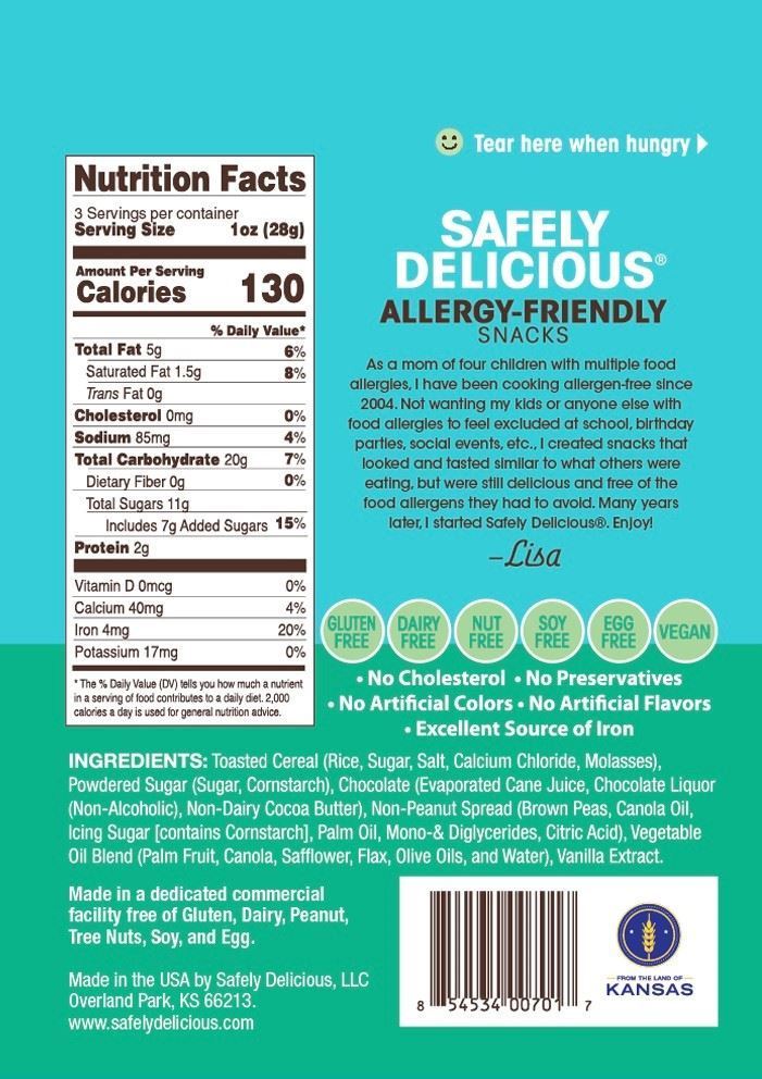 From the Land of Kansas Marketplace. Safely Delicious® Bites