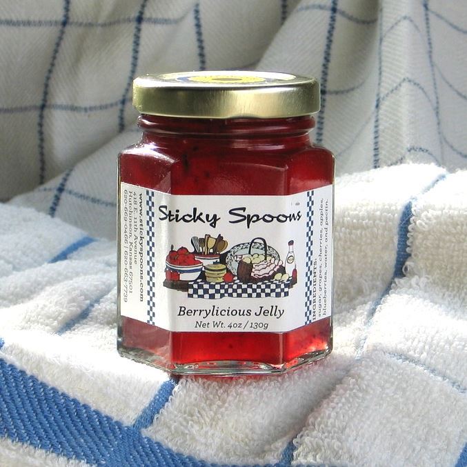 From the Land of Kansas Marketplace. Sticky Spoons Jellies