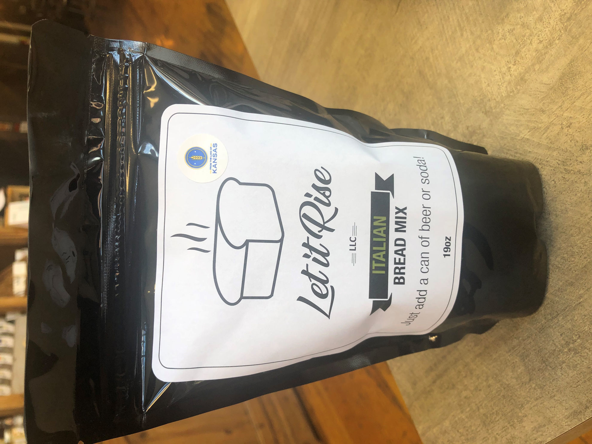 From the Land of Kansas Marketplace. Let it Rise Bread Mixes