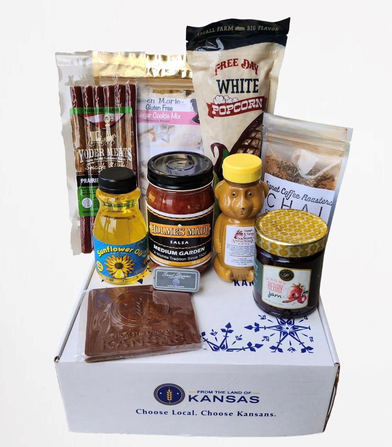 From the Land of Kansas Marketplace. Kansas Holiday Gift Box