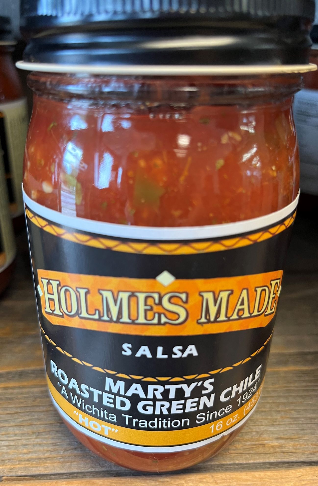 From the Land of Kansas Marketplace. Holmes Made Salsa